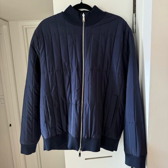 Theory | Jackets & Coats | Theory Reversible Bomber Jacket | Poshmark